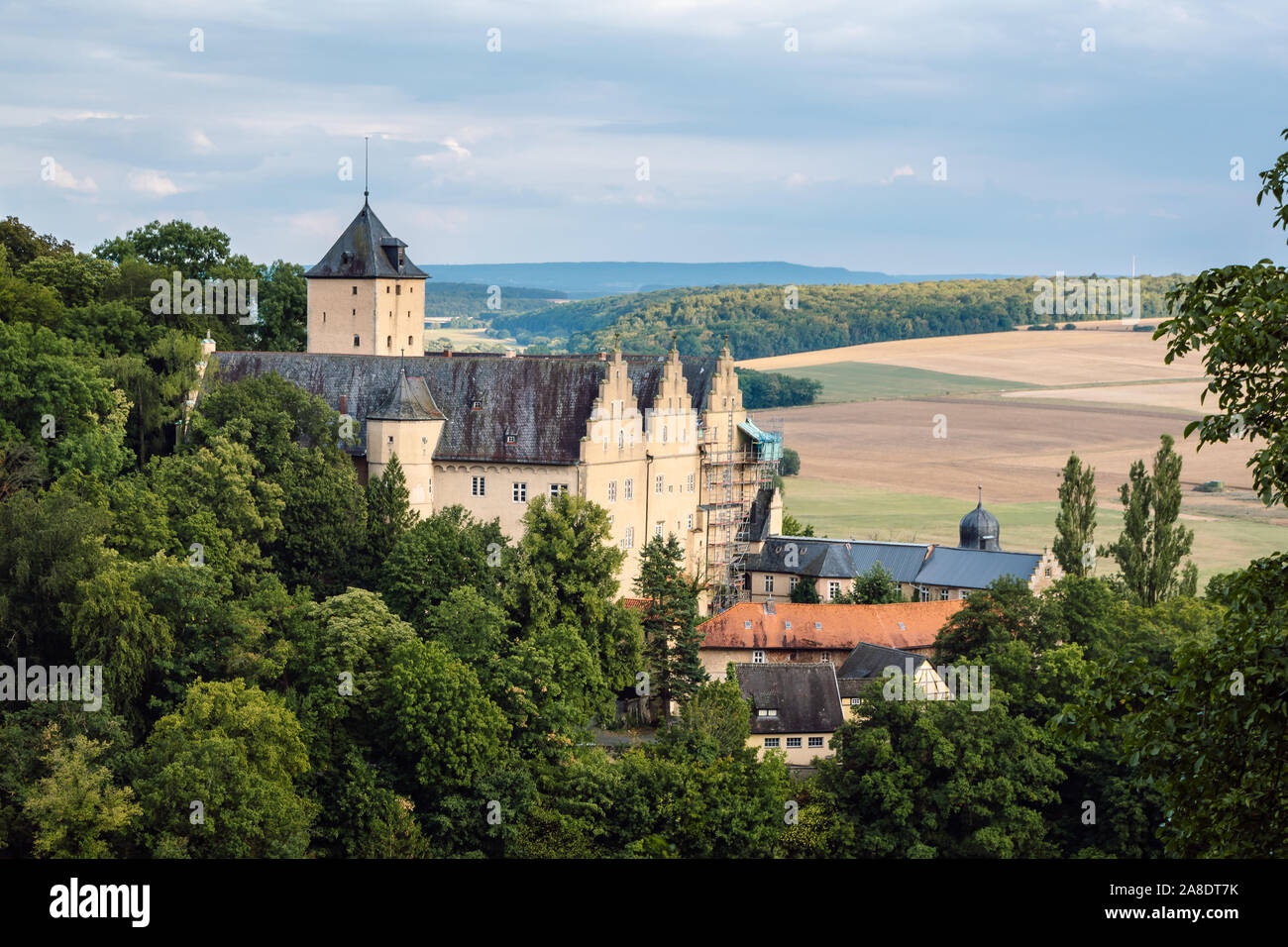 Schloss Mainberg which is also called the Franconian Neuschwanstein ...