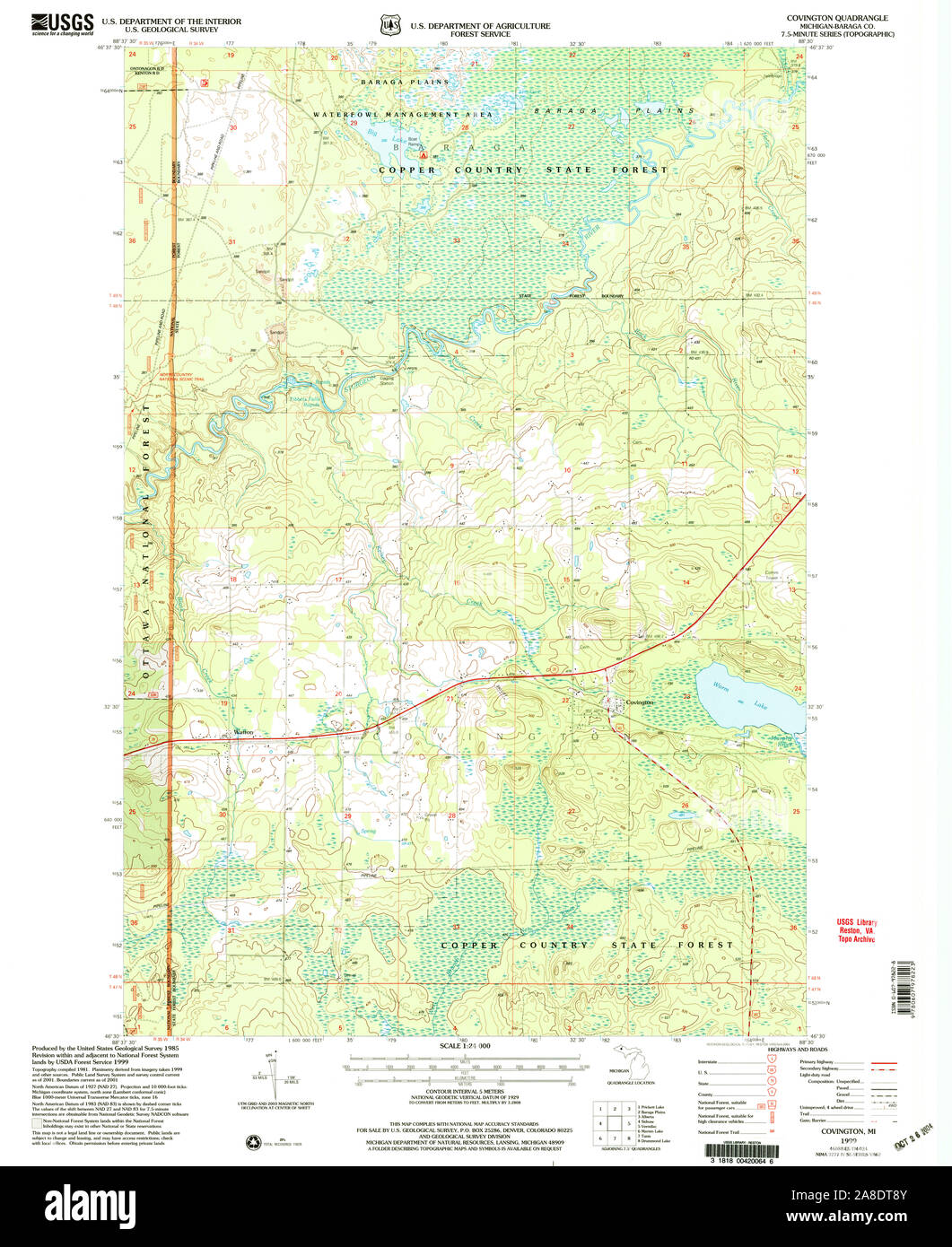 Covington map Cut Out Stock Images & Pictures - Alamy