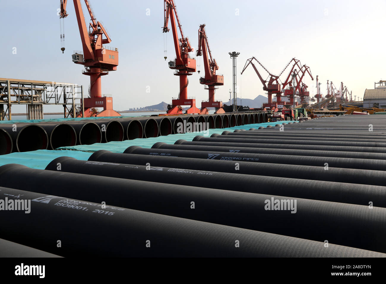 Lined pipes hi-res stock photography and images - Alamy