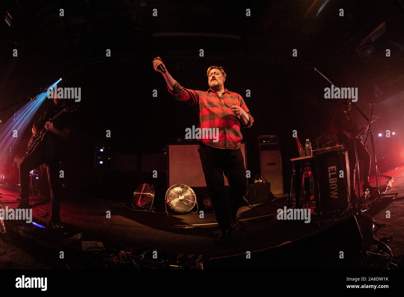 Milan Italy. 07 November 2019. The English rock band ELBOW performs ...