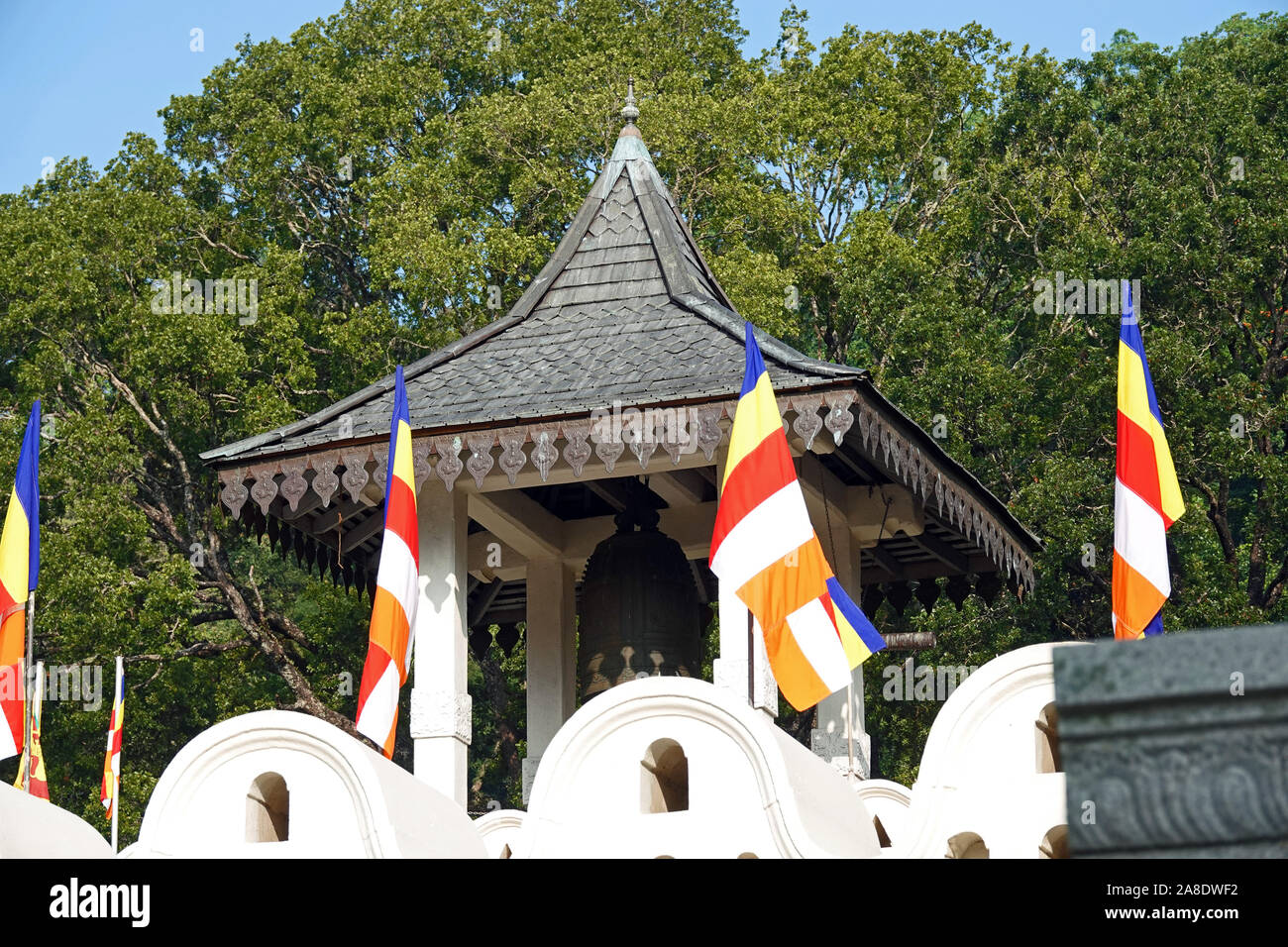 Temple Of The Tooth, Royal Palace Complex, Kandy, Central Province, Sri ...
