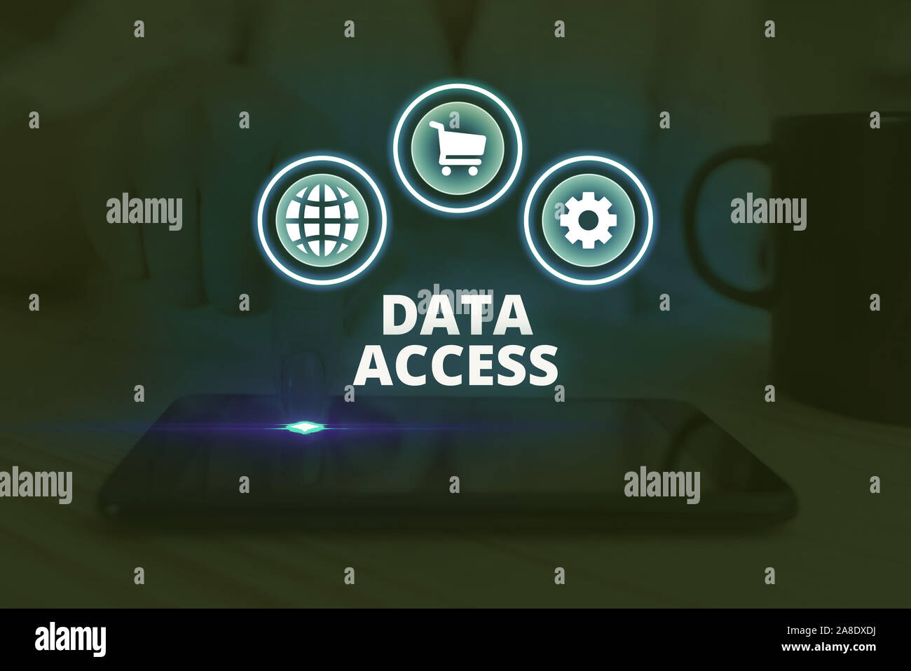 Word writing text Data Access. Business photo showcasing a user s is ... Word writing text Data Access. Business photo showcasing a user s is ...