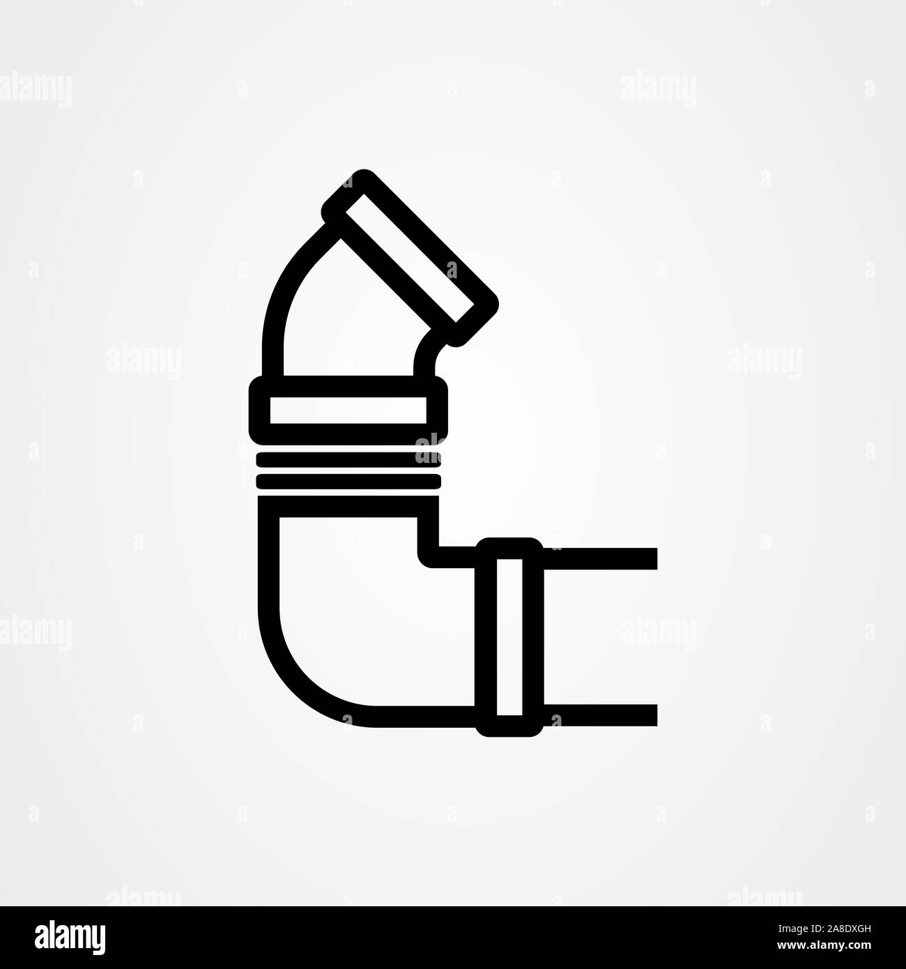 Drain piping Stock Vector Images - Alamy