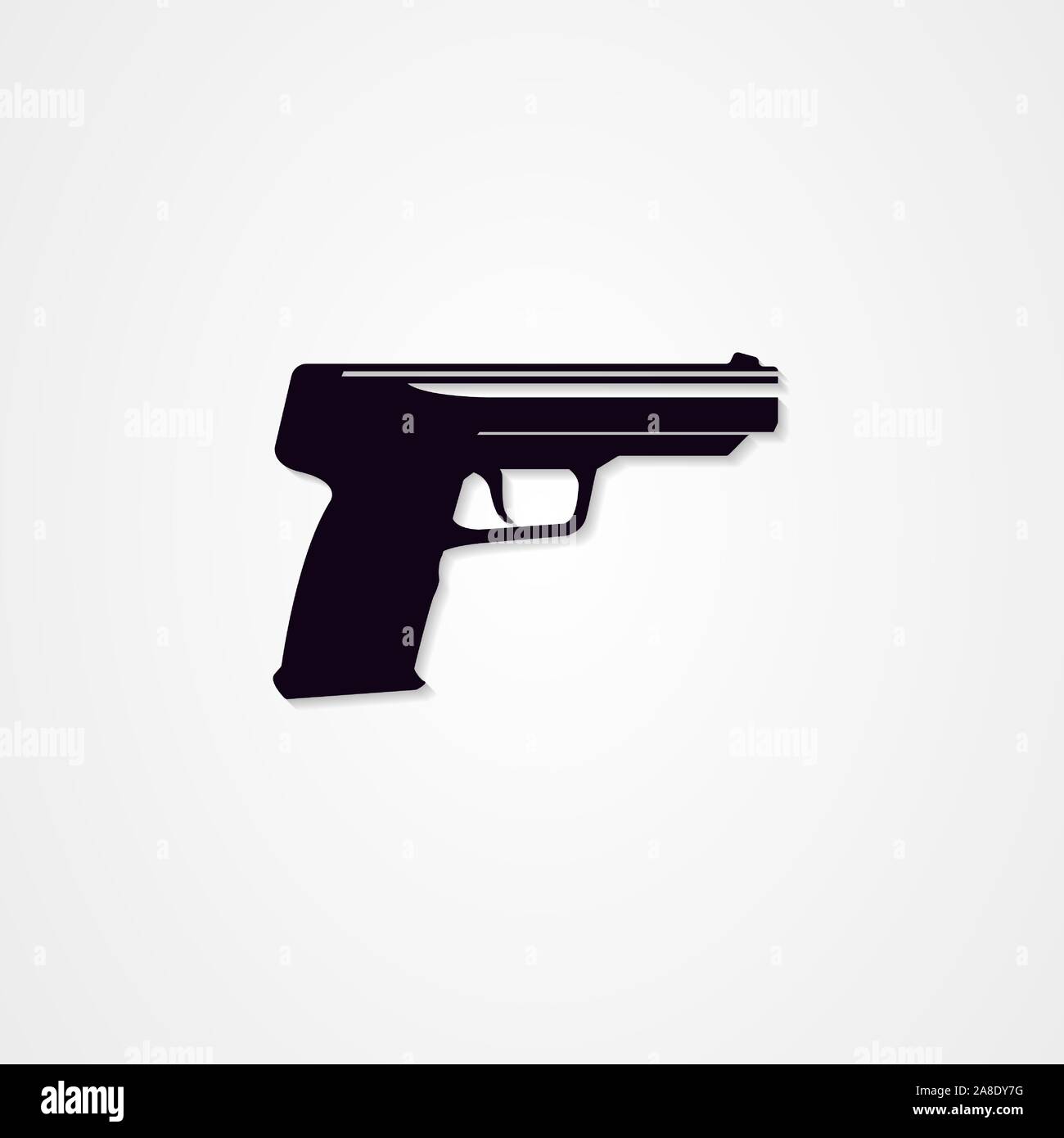 Most powerful gun Stock Vector Images - Alamy