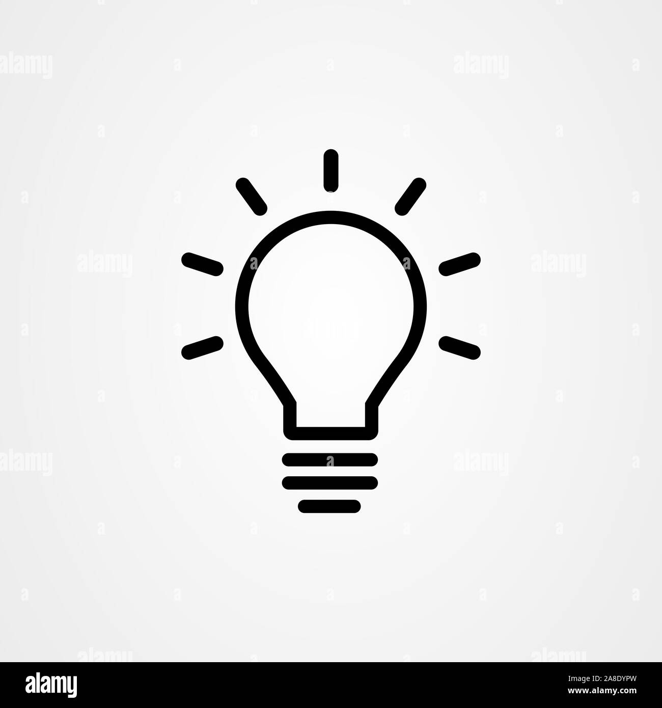 Light lamp electric logo hi-res stock photography and images - Alamy