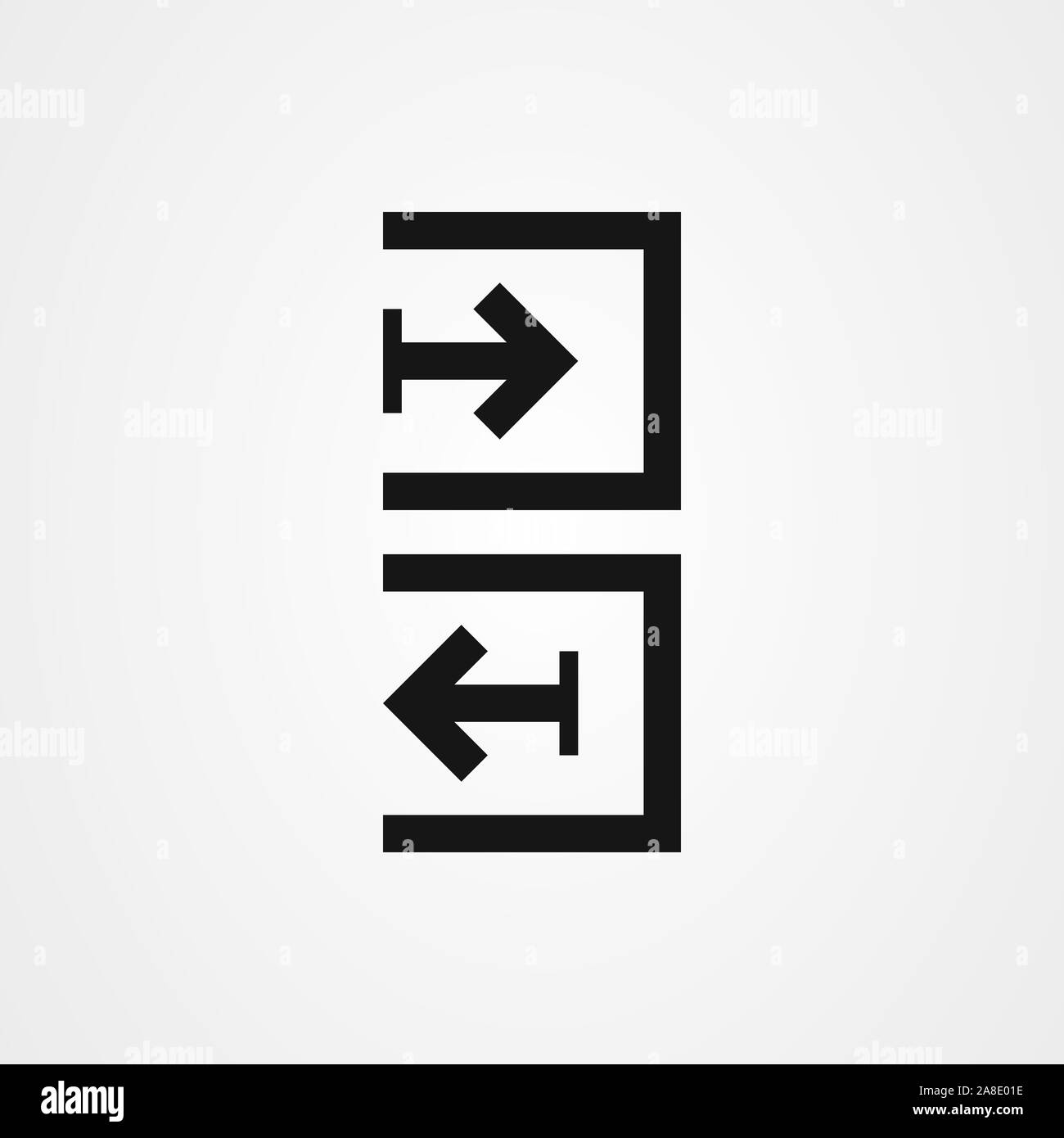 Login pictogram Stock Vector Images - Alamy