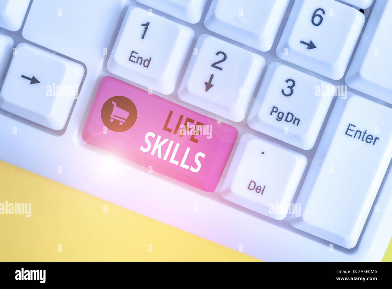 Handwriting text Life Skills. Conceptual photo skill that is necessary ...