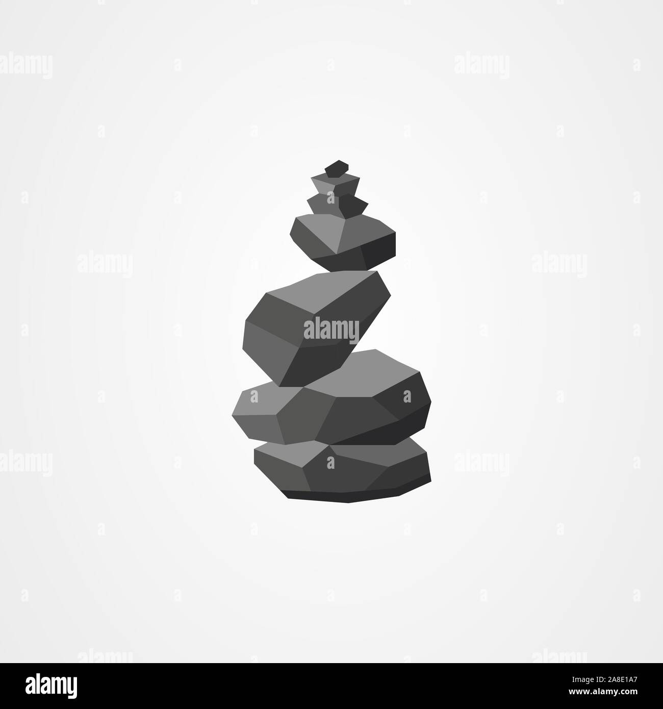 Balanced stones Stock Vector Images - Alamy