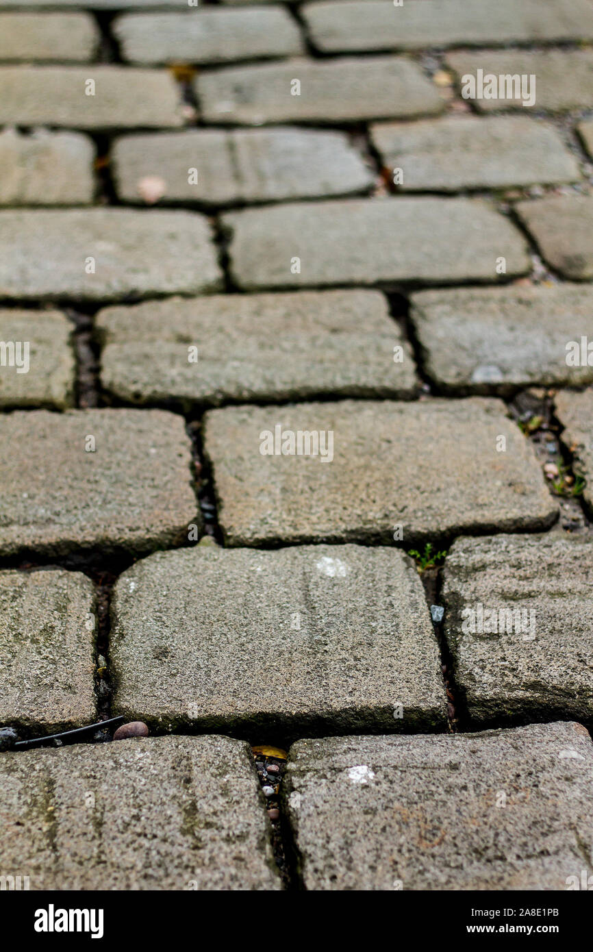 Old cobbles road hi-res stock photography and images - Alamy