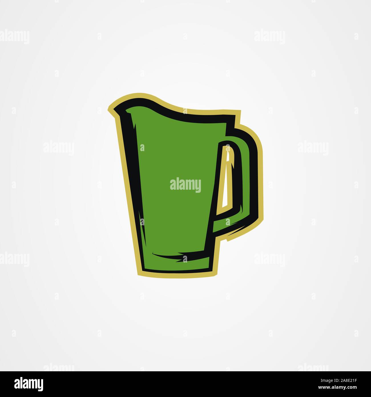 Full pitcher Stock Vector Images - Alamy