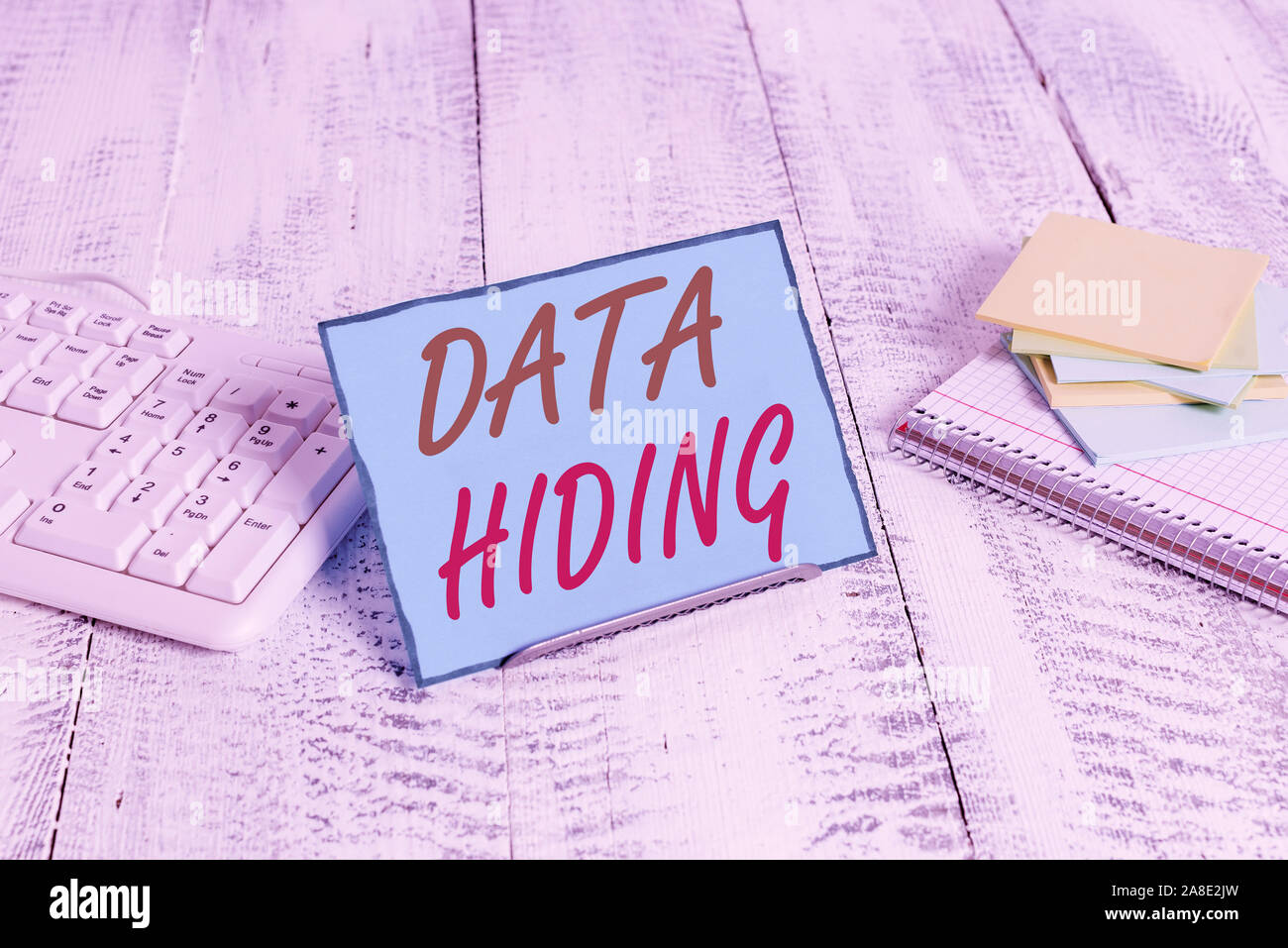 Word writing text Data Hiding. Business photo showcasing Secretly ...