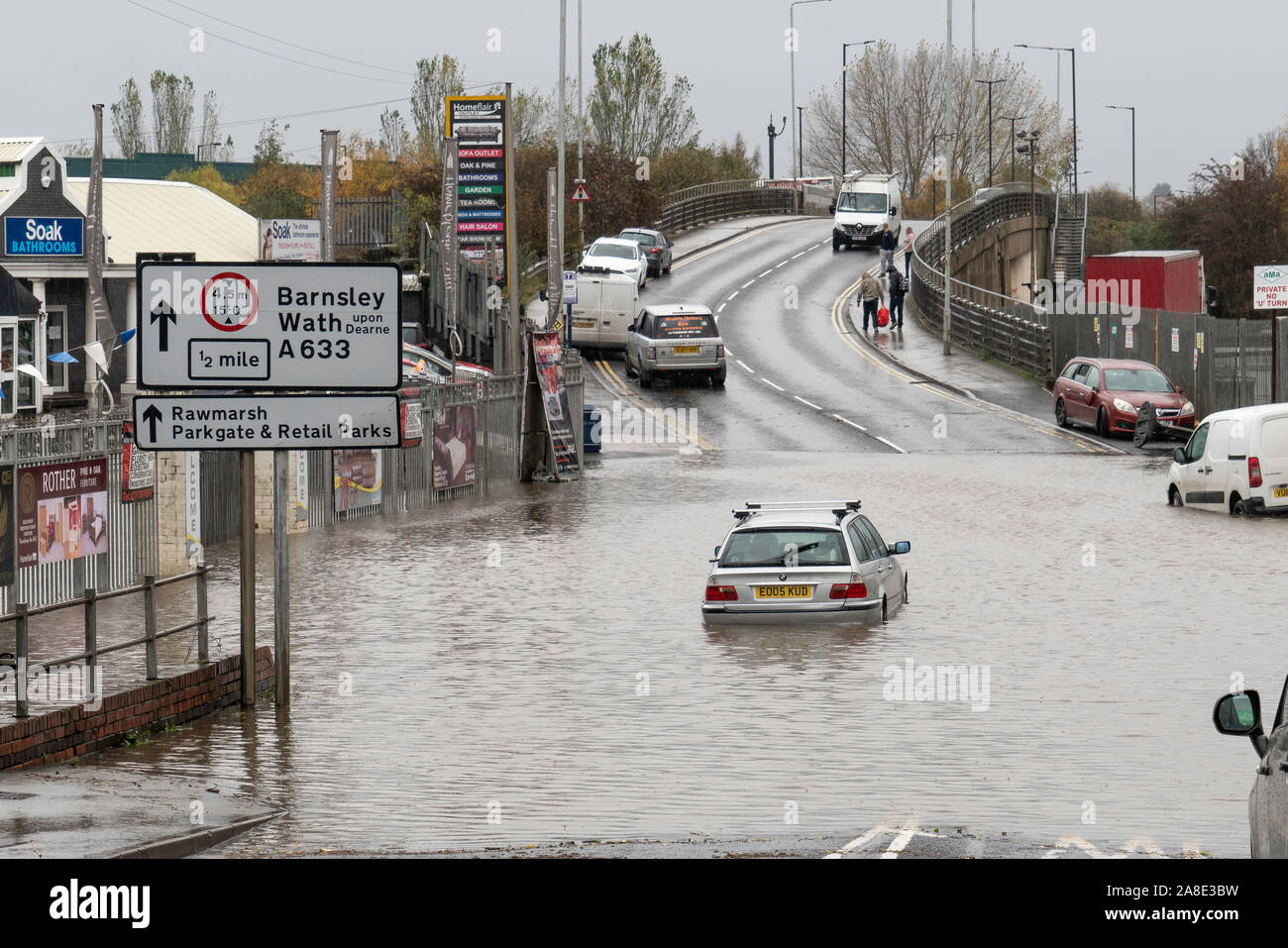 Parkgate floods rotherham hi-res stock photography and images - Alamy