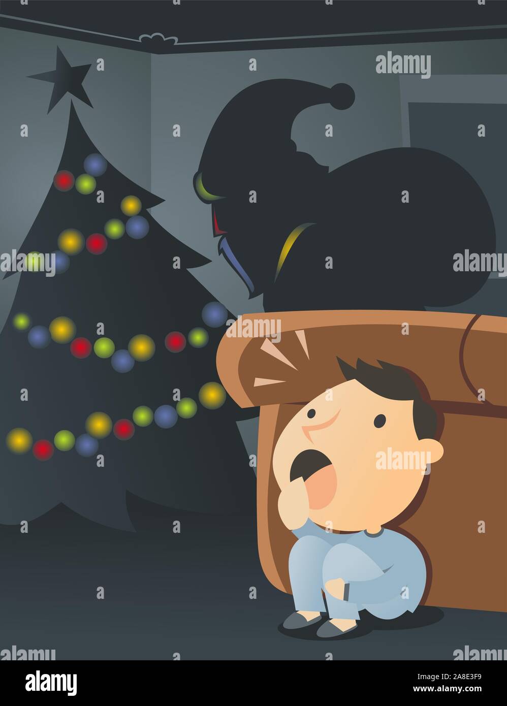 Child Spy Stock Vector Images - Alamy