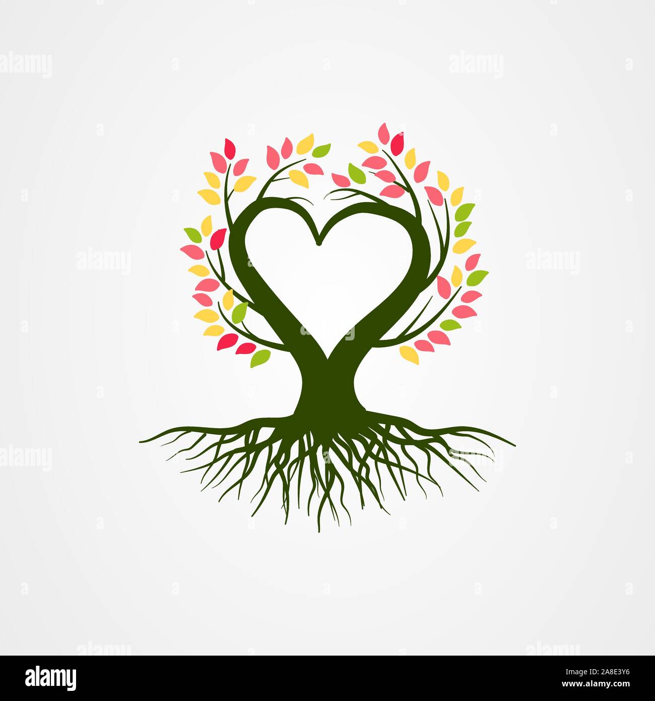 Tree roots knowledge Stock Vector Images - Alamy
