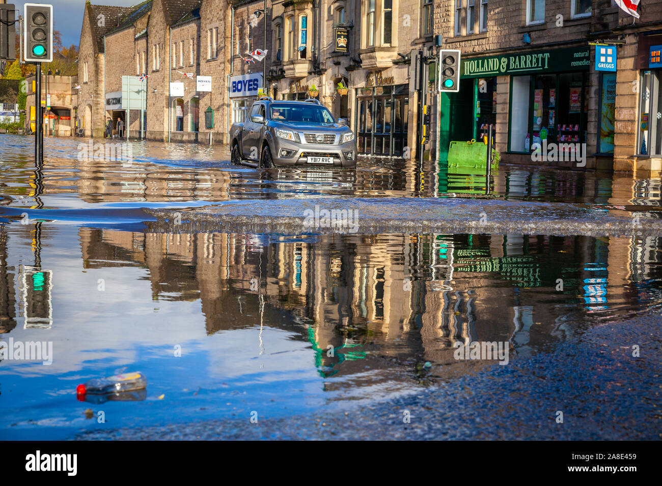 Matlock flooding 2019 hi-res stock photography and images - Alamy