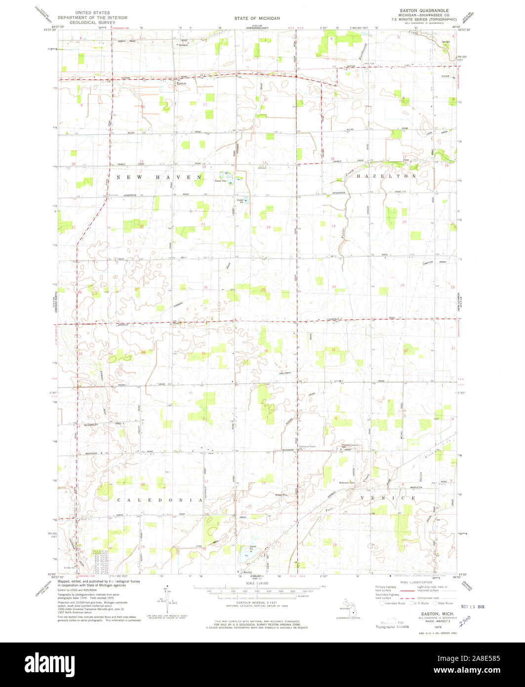 Easton map Cut Out Stock Images & Pictures - Alamy