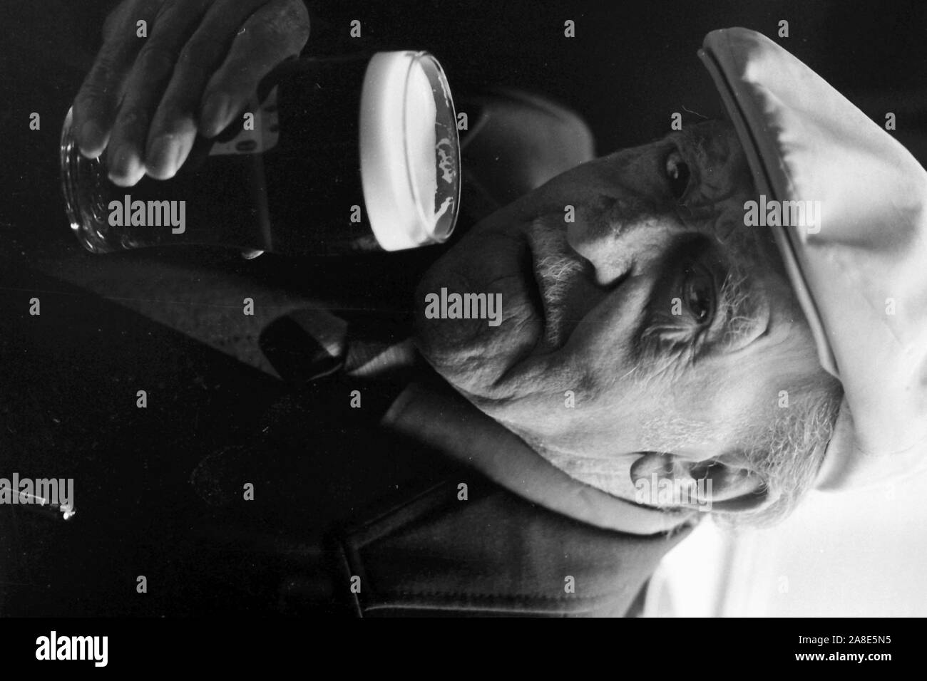 Regulars in the Eldon pub Leeds 1983 Stock Photo - Alamy