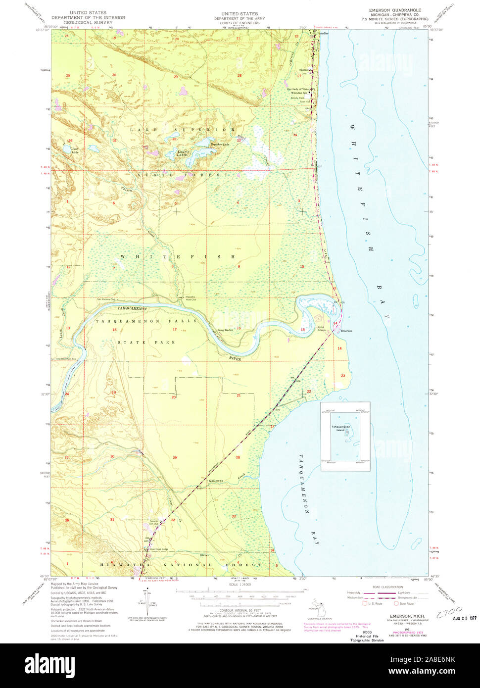 Emerson map hi-res stock photography and images - Alamy