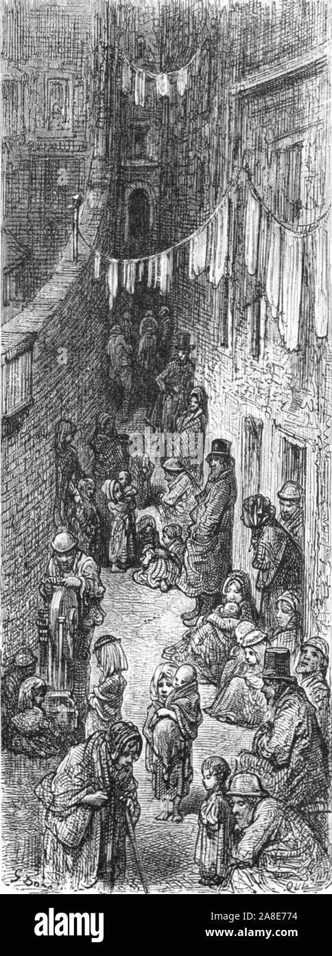 London slums 19th century hi-res stock photography and images - Alamy