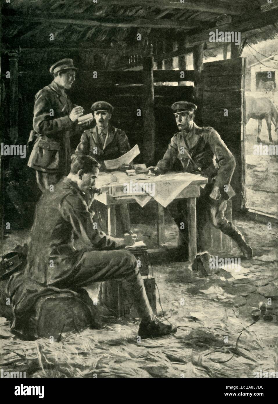 British officers on the Western Front, First World War, 1914-1918 ...