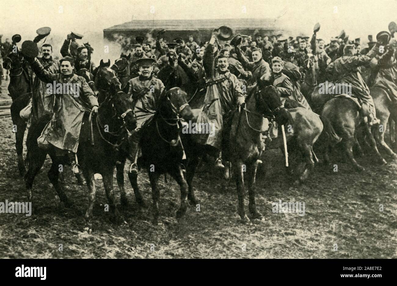 World war one cheering hi-res stock photography and images - Alamy
