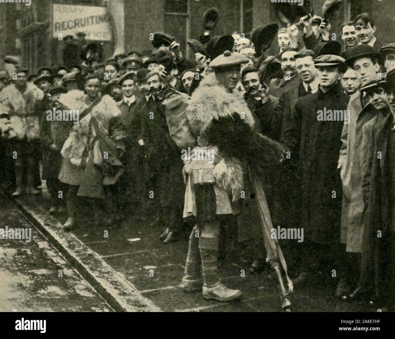 Recruitment recruiting sign up ww1 world war one hi-res stock ...