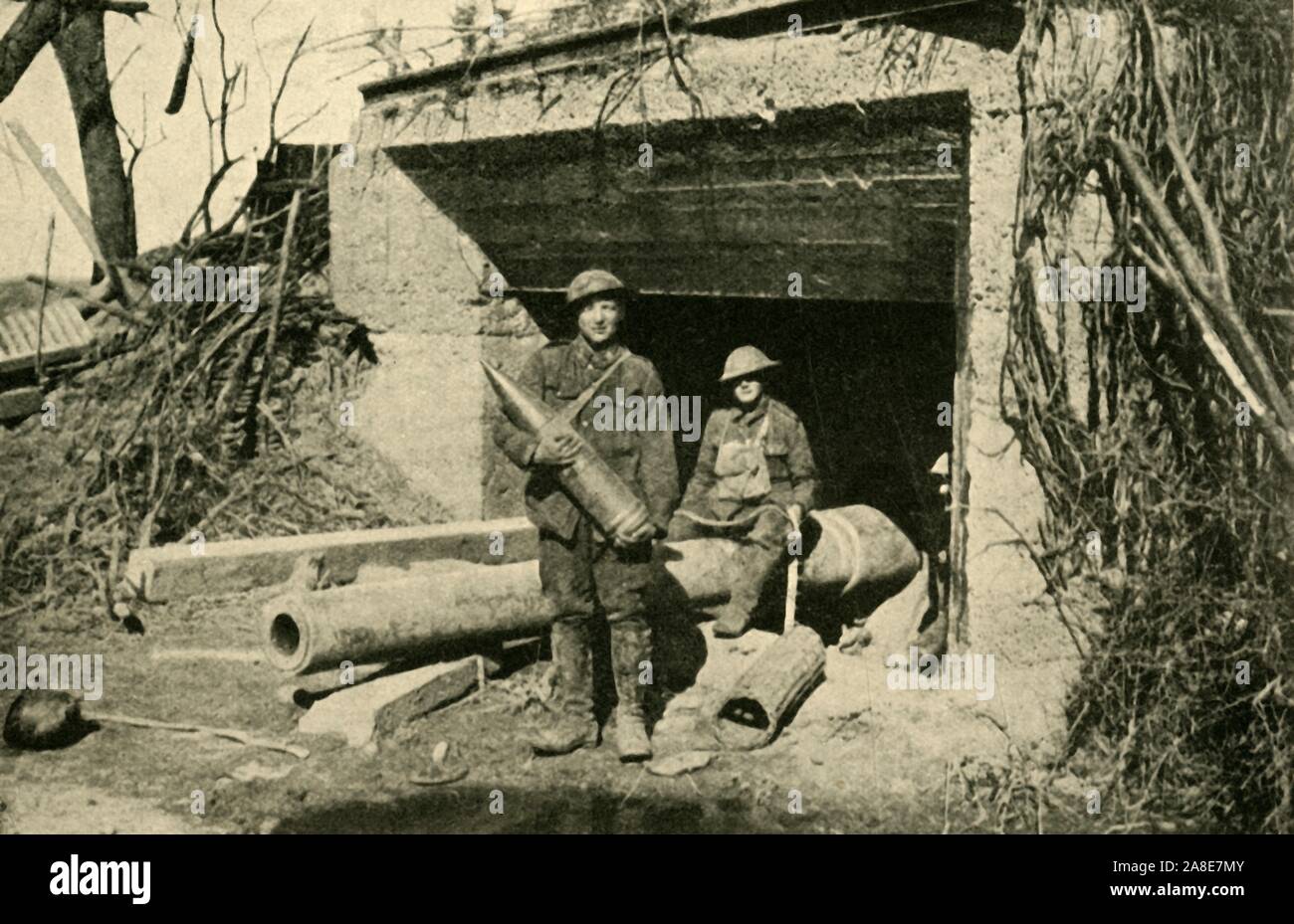 1st world war shells hi-res stock photography and images - Alamy