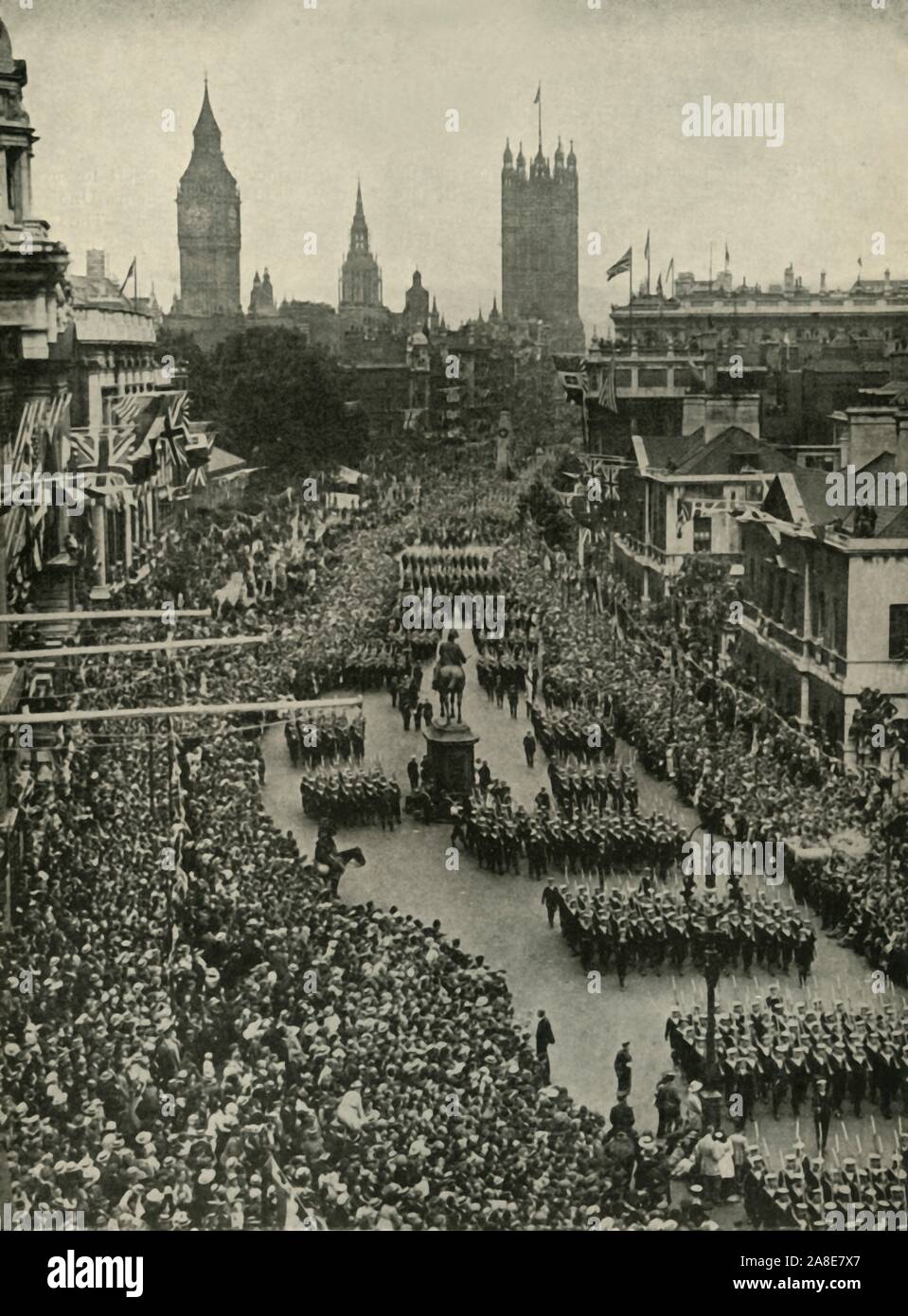 Celebration london ww1 hi-res stock photography and images - Alamy