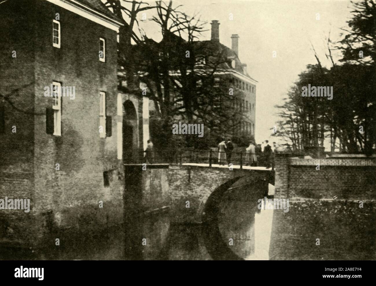 Kaiser Wilhelm II at Amerongen Castle, Netherlands, 1918, (c1920). 'The ...