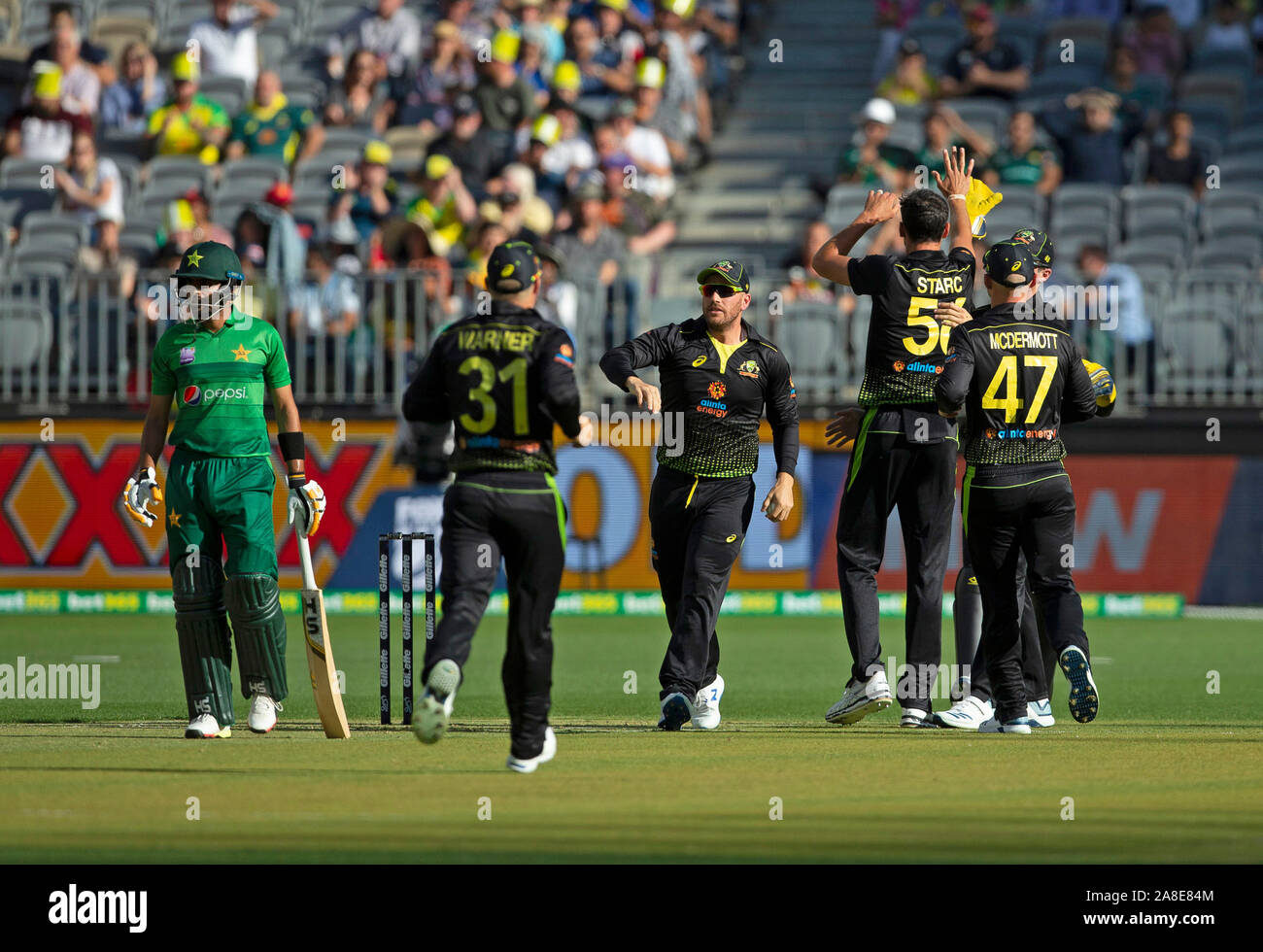 8th November 2019; Optus Stadium, Perth, Western Australia Australia ...