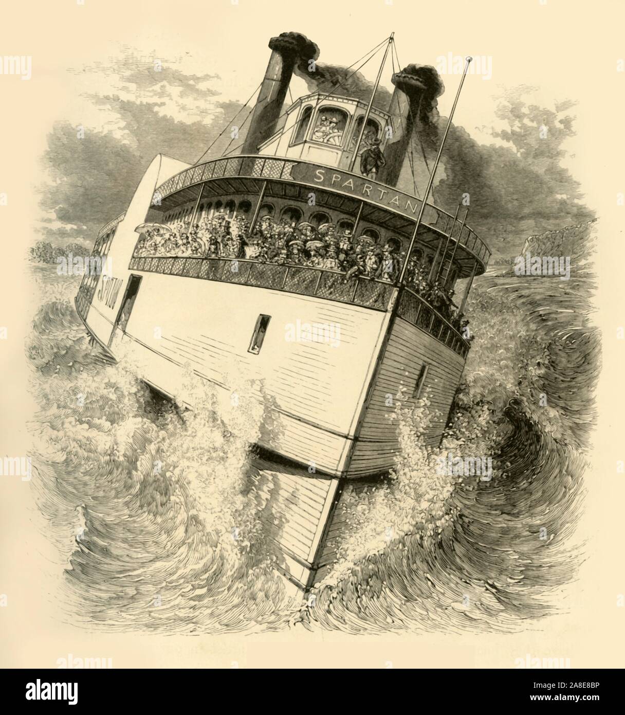 Steam Ship Funnels High Resolution Stock Photography and Images - Alamy