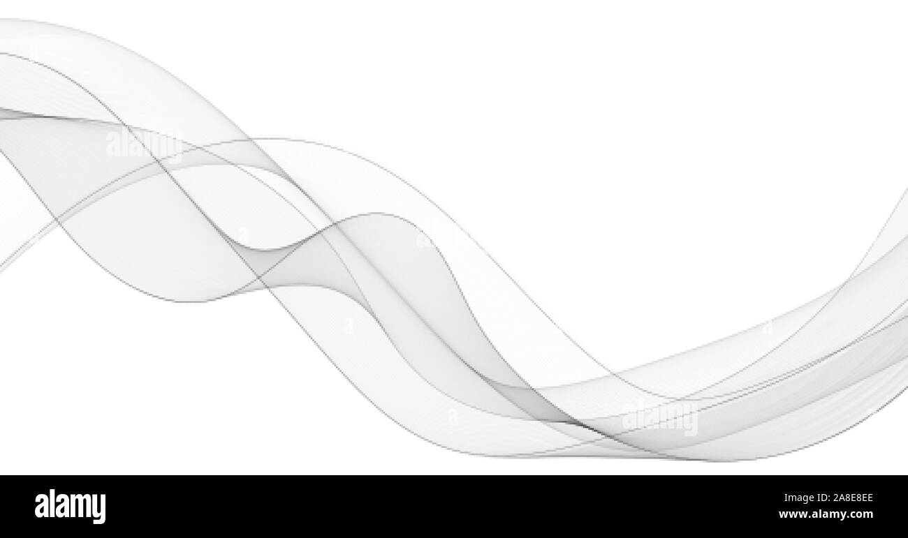 Abstract vector graphics. Gray wave. template for advertising. eps 10 ...
