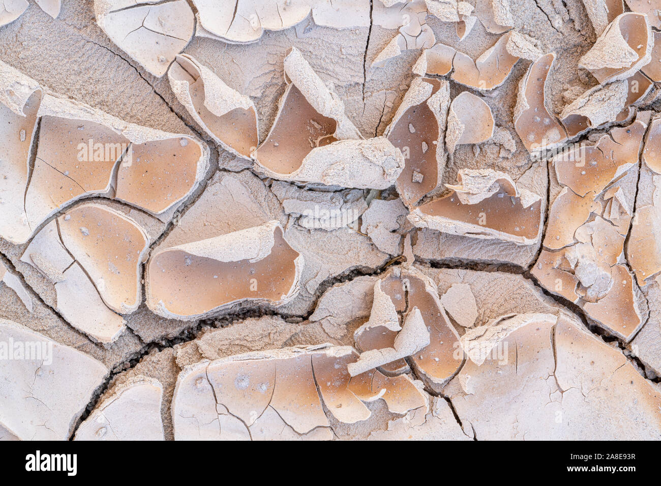 Dried mud, gulley, Badlands National Park, SD, USA, by Dominique Braud ...