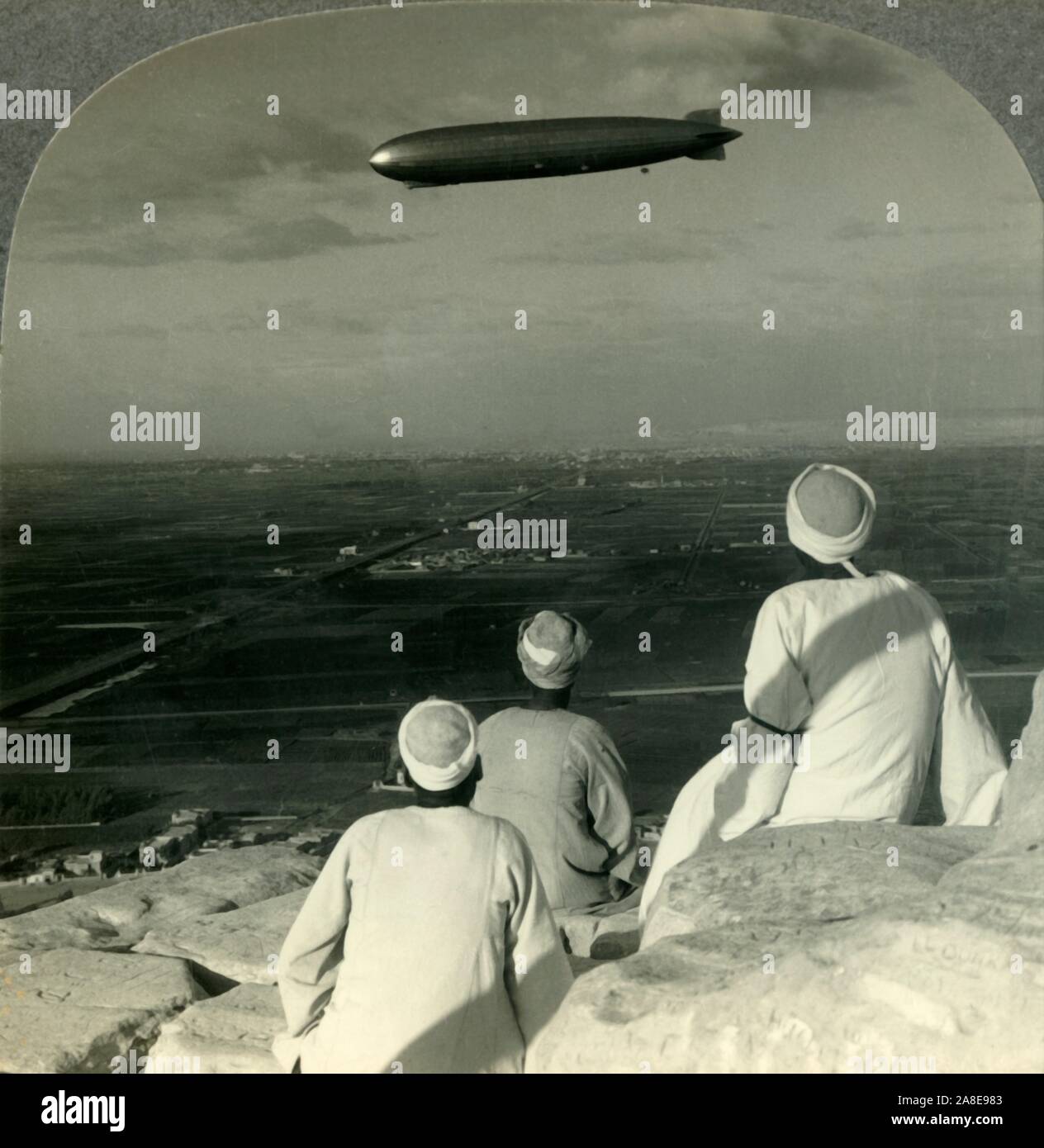 'The Graf Zeppelin's Rendezvous with the Eternal Desert and the More ...