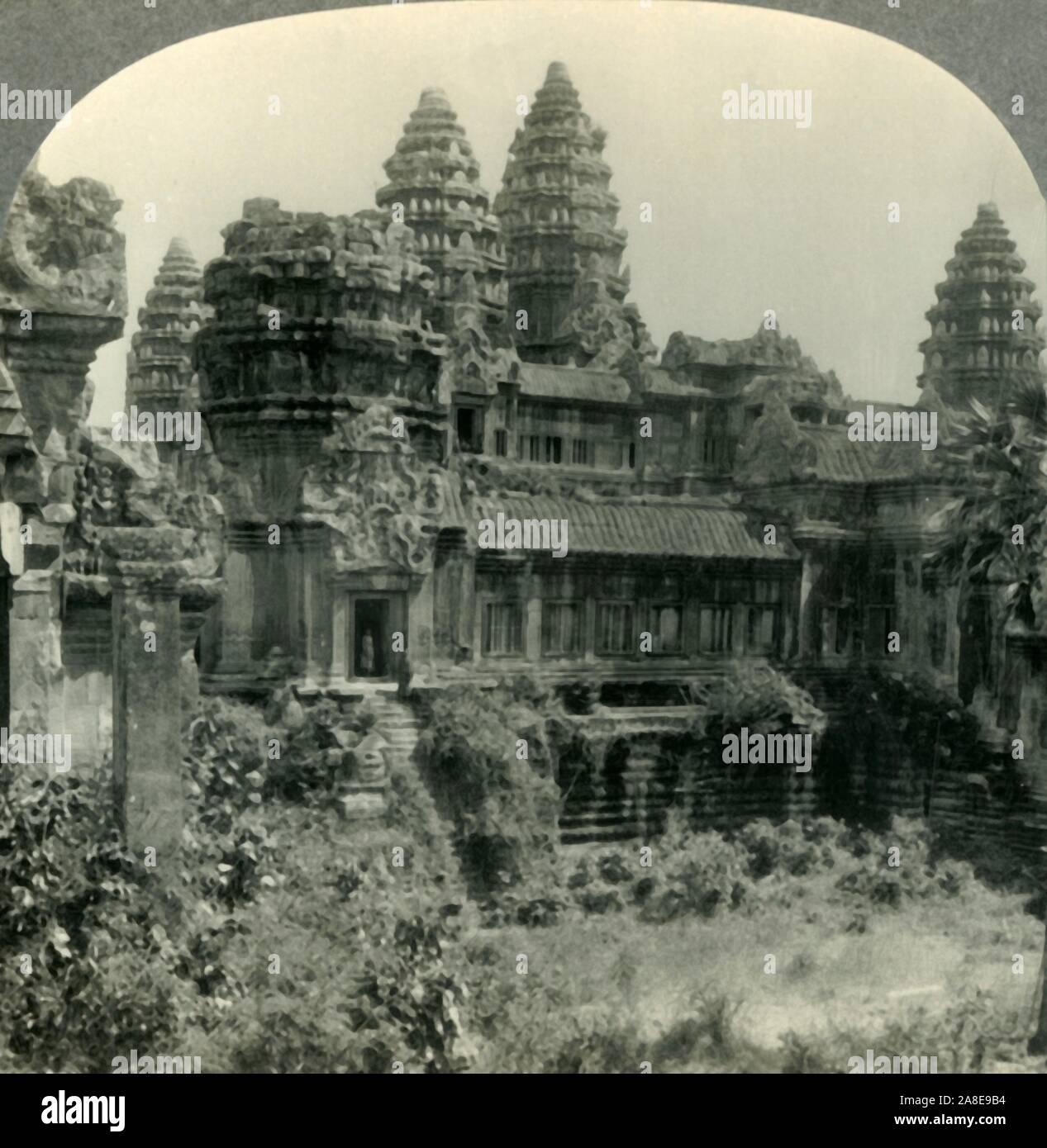 'The Ruins of Angkor Wat, the Best Preserved Example in the World of ...
