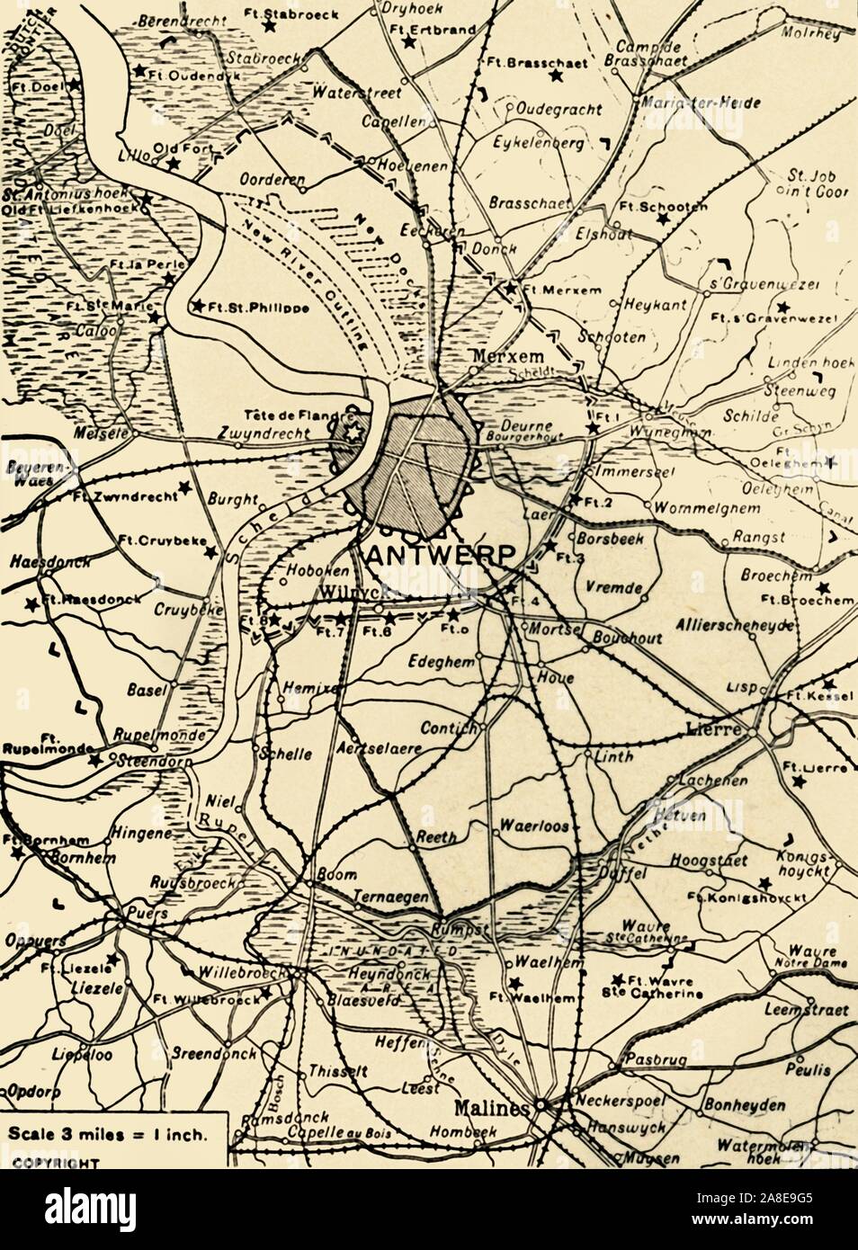 Antwerp in world war one hi-res stock photography and images - Alamy