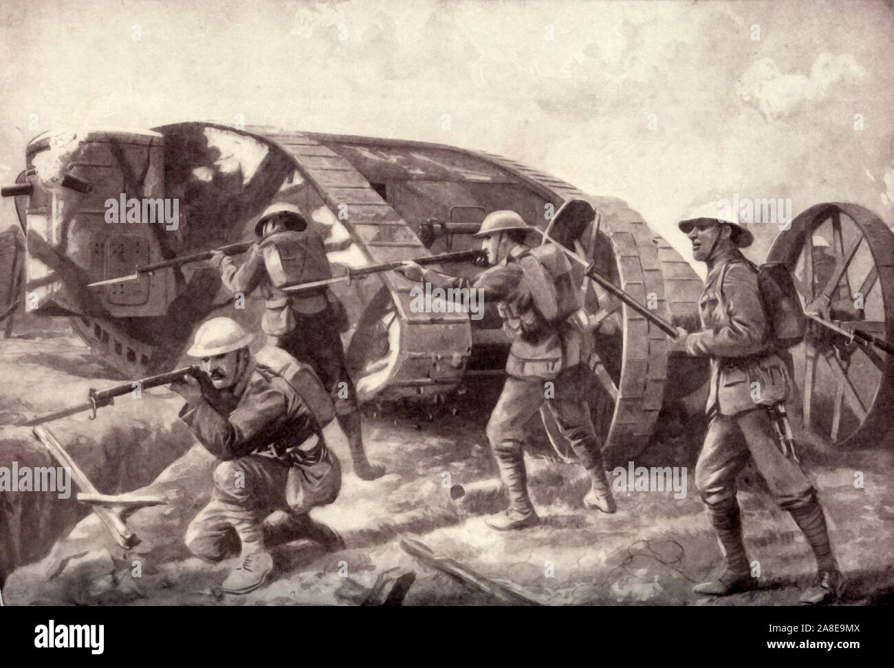 Wwi Soldier In Mud High Resolution Stock Photography and Images - Alamy