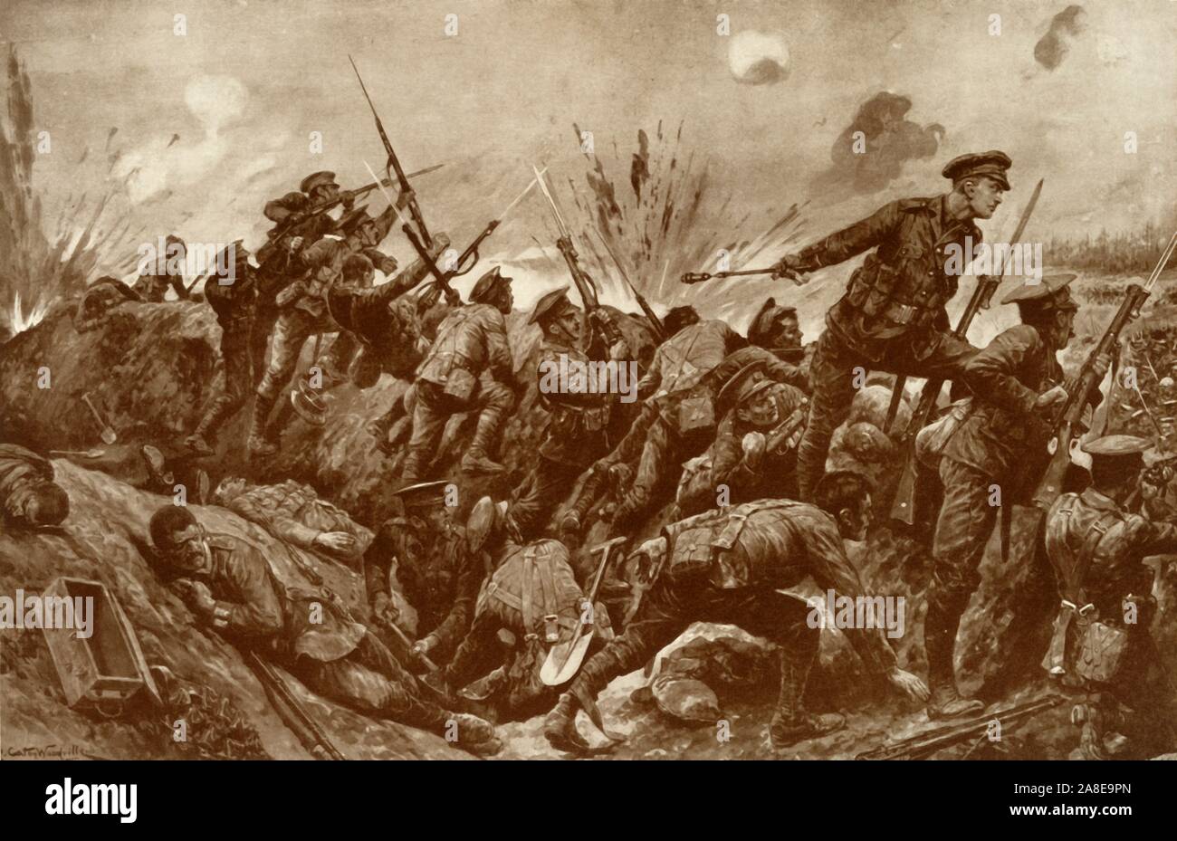 Ww1 bayonet fighting hi-res stock photography and images - Alamy