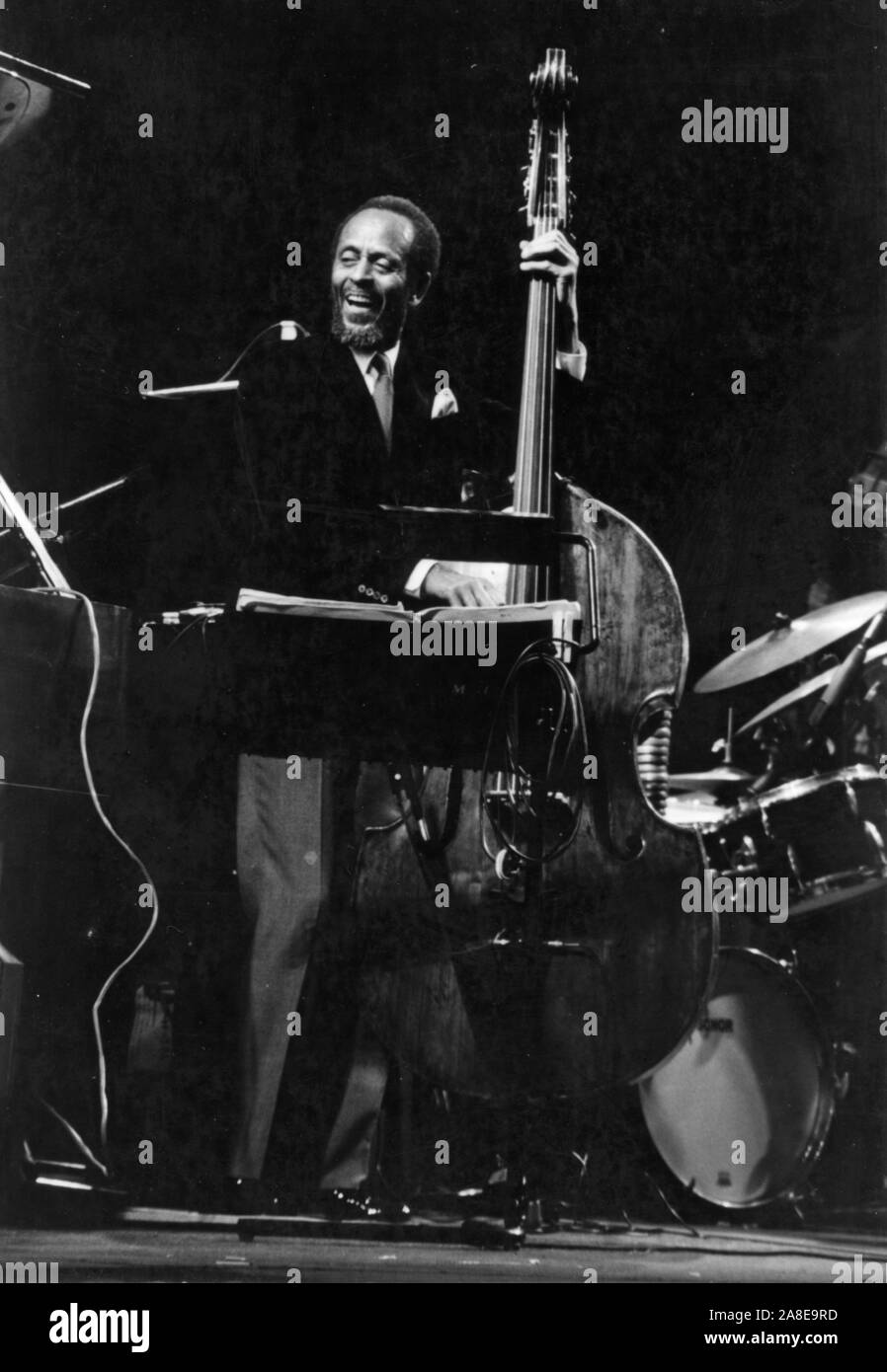 Percy Heath, American jazz bassist, 1964 Stock Photo - Alamy