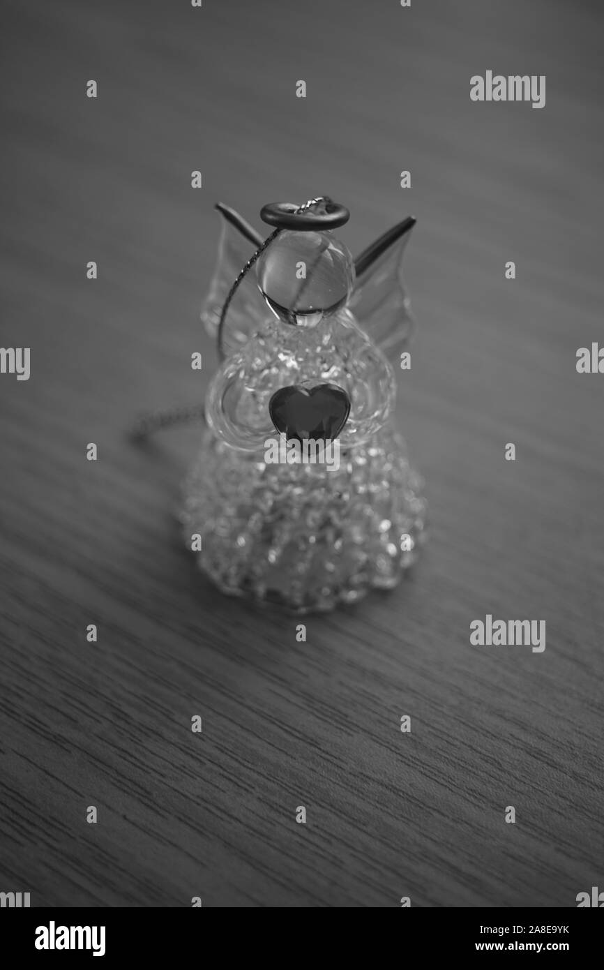 Small white heart on Black and White Stock Photos & Images - Alamy