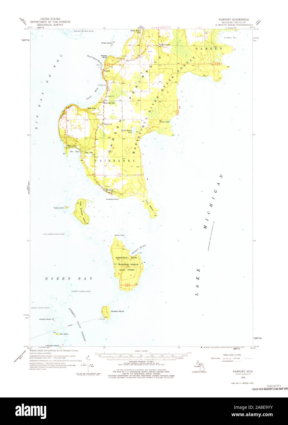 Map of fairport hi-res stock photography and images - Alamy