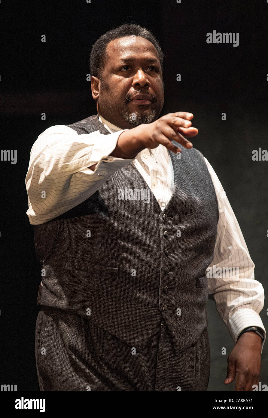 London, UK. Wendell Pierce at the photo call for the Arthur Miller ...