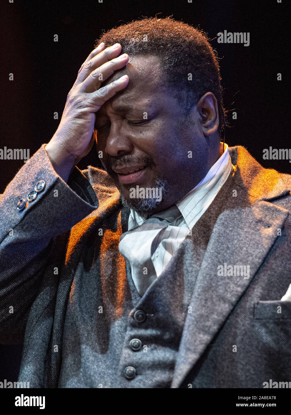 London, UK. Wendell Pierce at the photo call for the Arthur Miller ...