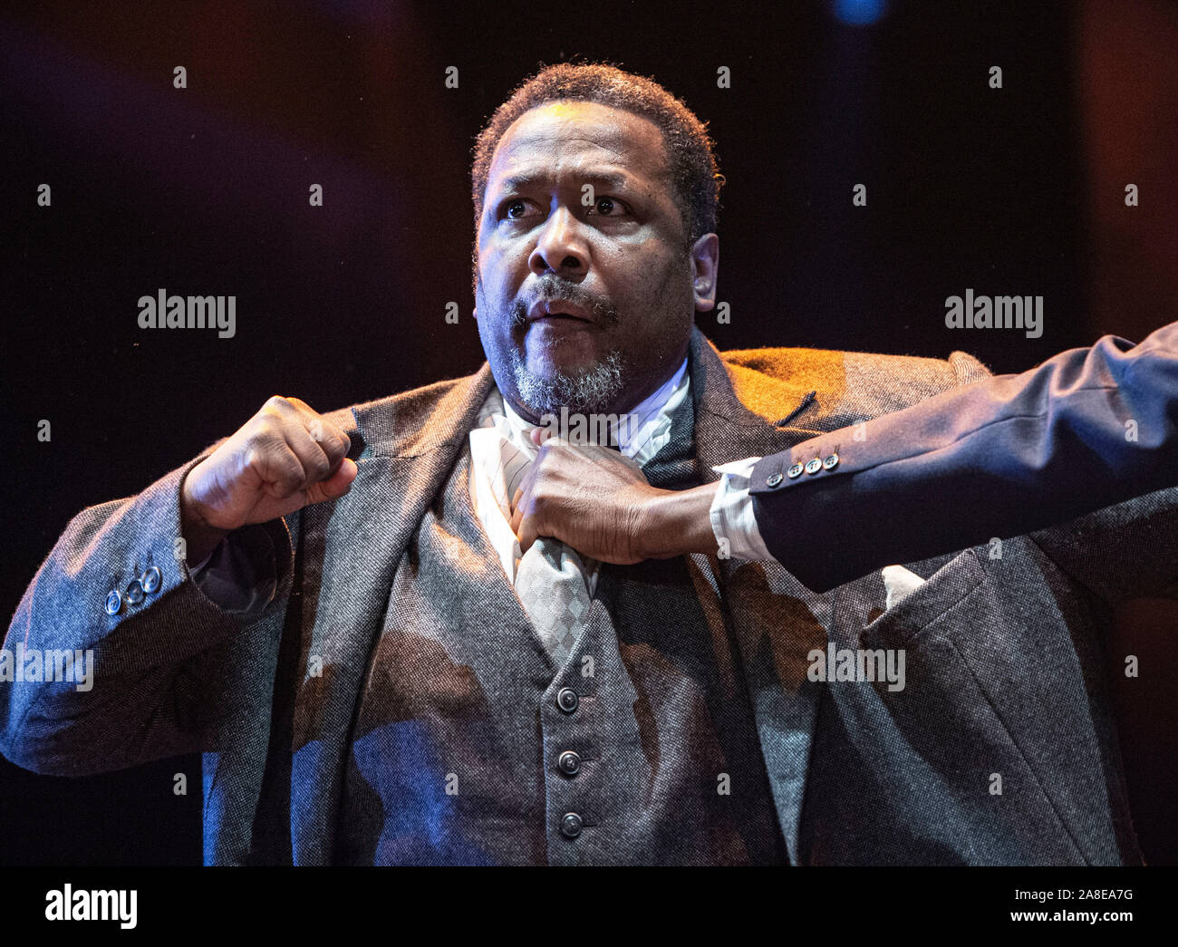 London, UK. Wendell Pierce at the photo call for the Arthur Miller ...