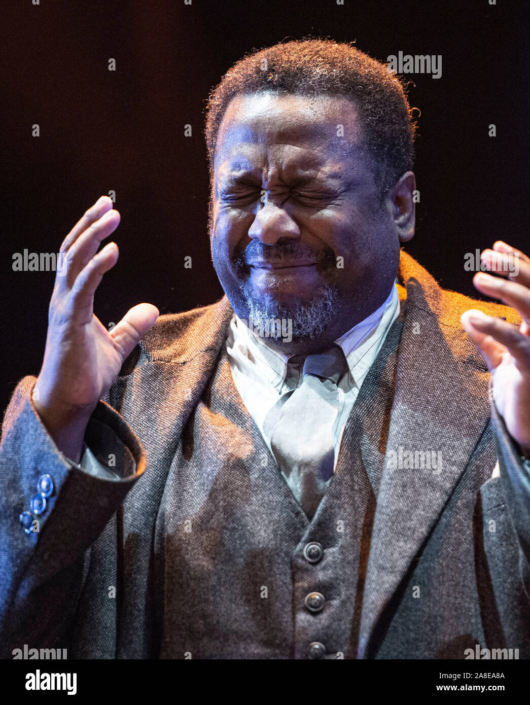 London, UK. Wendell Pierce at the photo call for the Arthur Miller ...