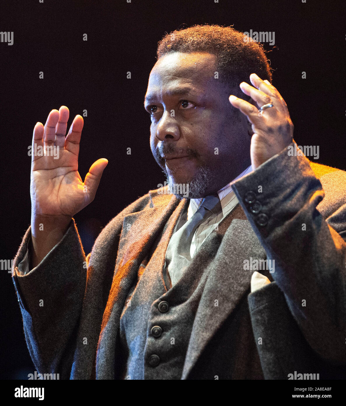 London, UK. Wendell Pierce at the photo call for the Arthur Miller ...