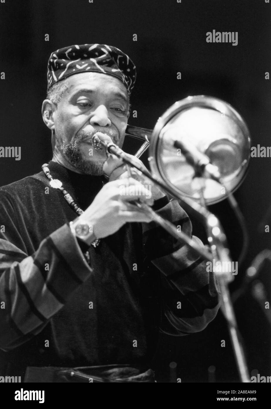 Benny Powell, Randy Weston's African Sounds, Birmingham, 1993 Stock ...