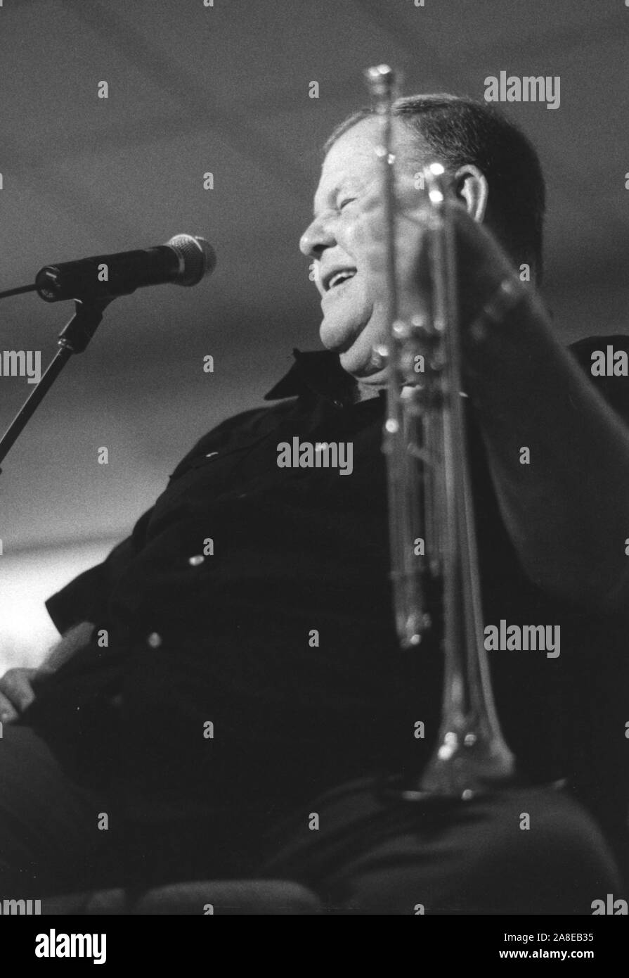 American jazz trumpeter singer Black and White Stock Photos & Images ...