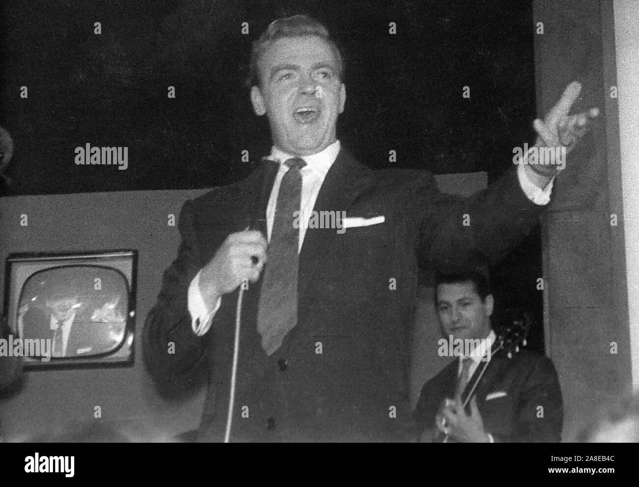 David Whitfield, Earl's Court Radio Show, London, 1959 Stock Photo - Alamy