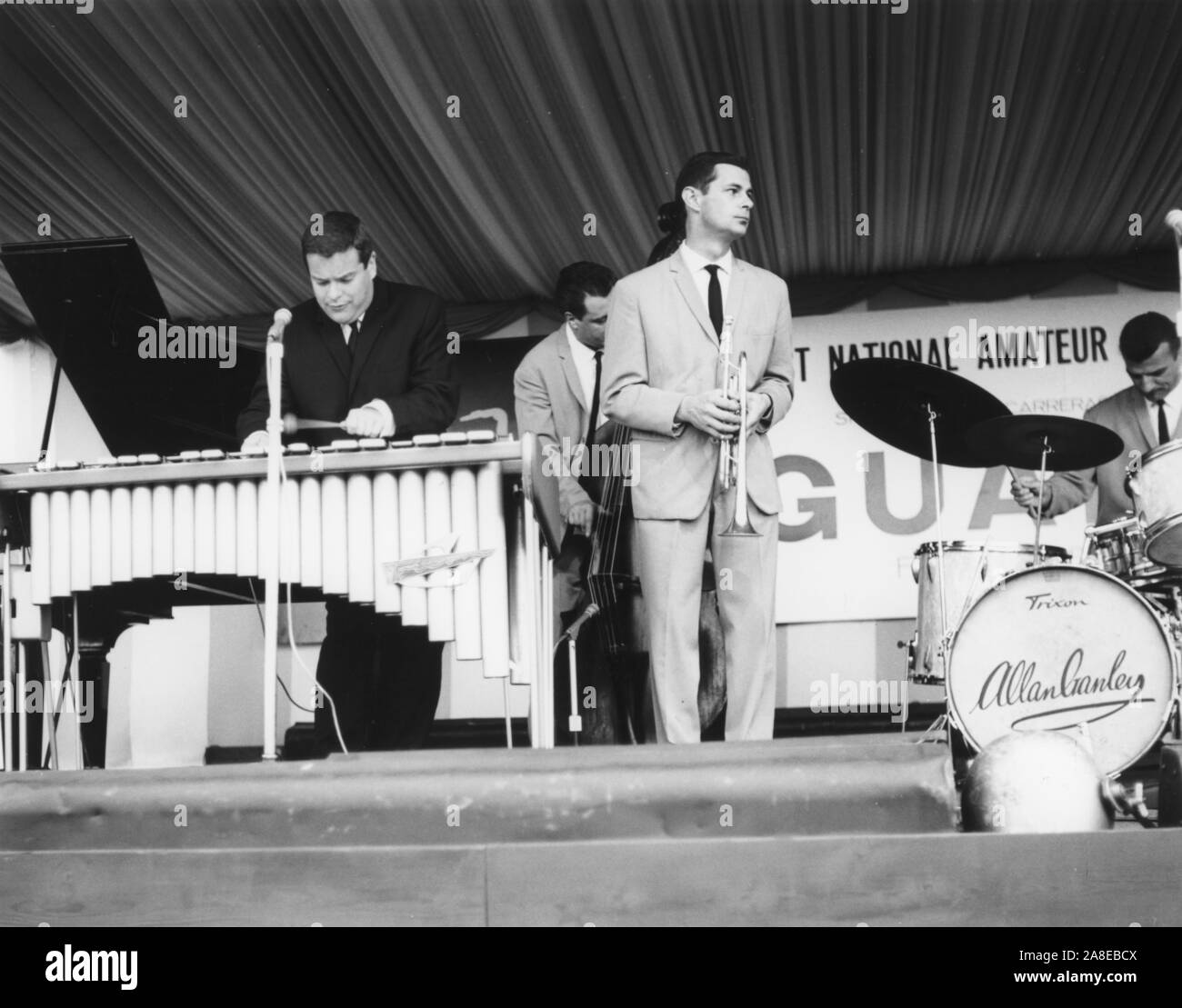 Richmond jazz festival Black and White Stock Photos & Images - Alamy